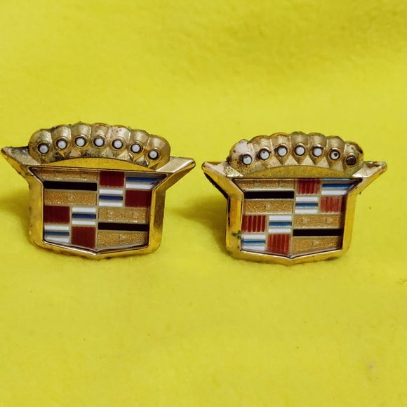 Cadillac | Other | Vintage Cadillac Lightup Side Emblems | Poshmark